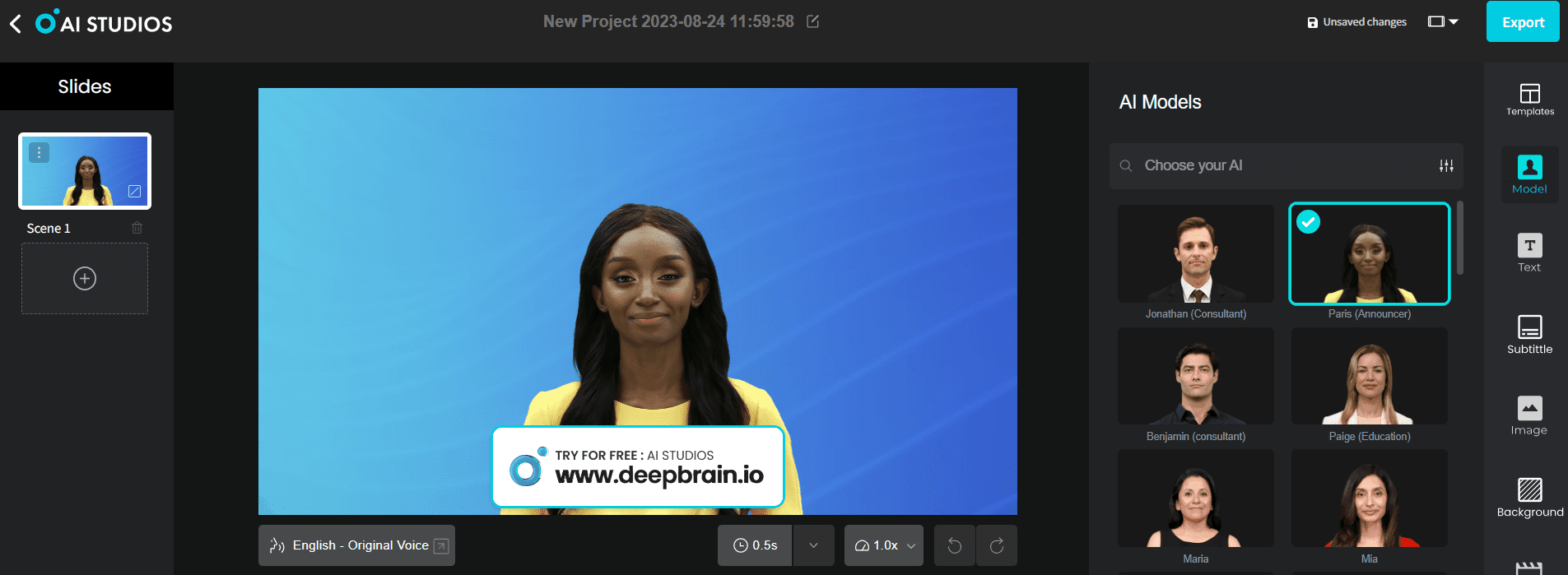 Transform your raw footage into professional-looking videos using AI ...