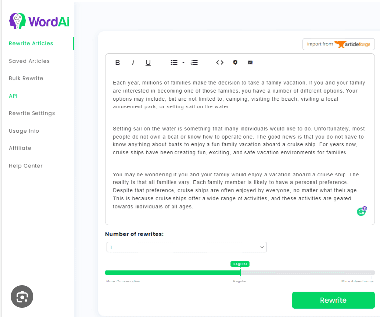 Overview of AI writing tools: versatile solutions for various tasks