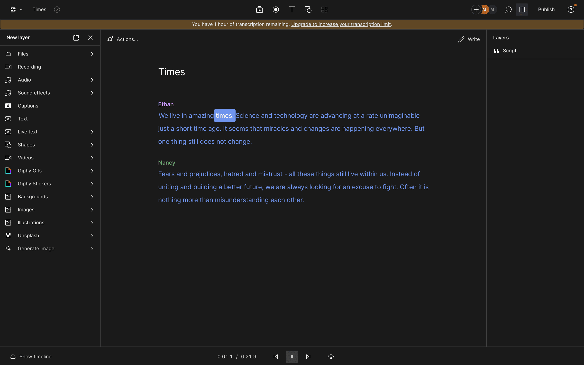 Descript Overview: Streamline Your Audio and Video Editing Workflow