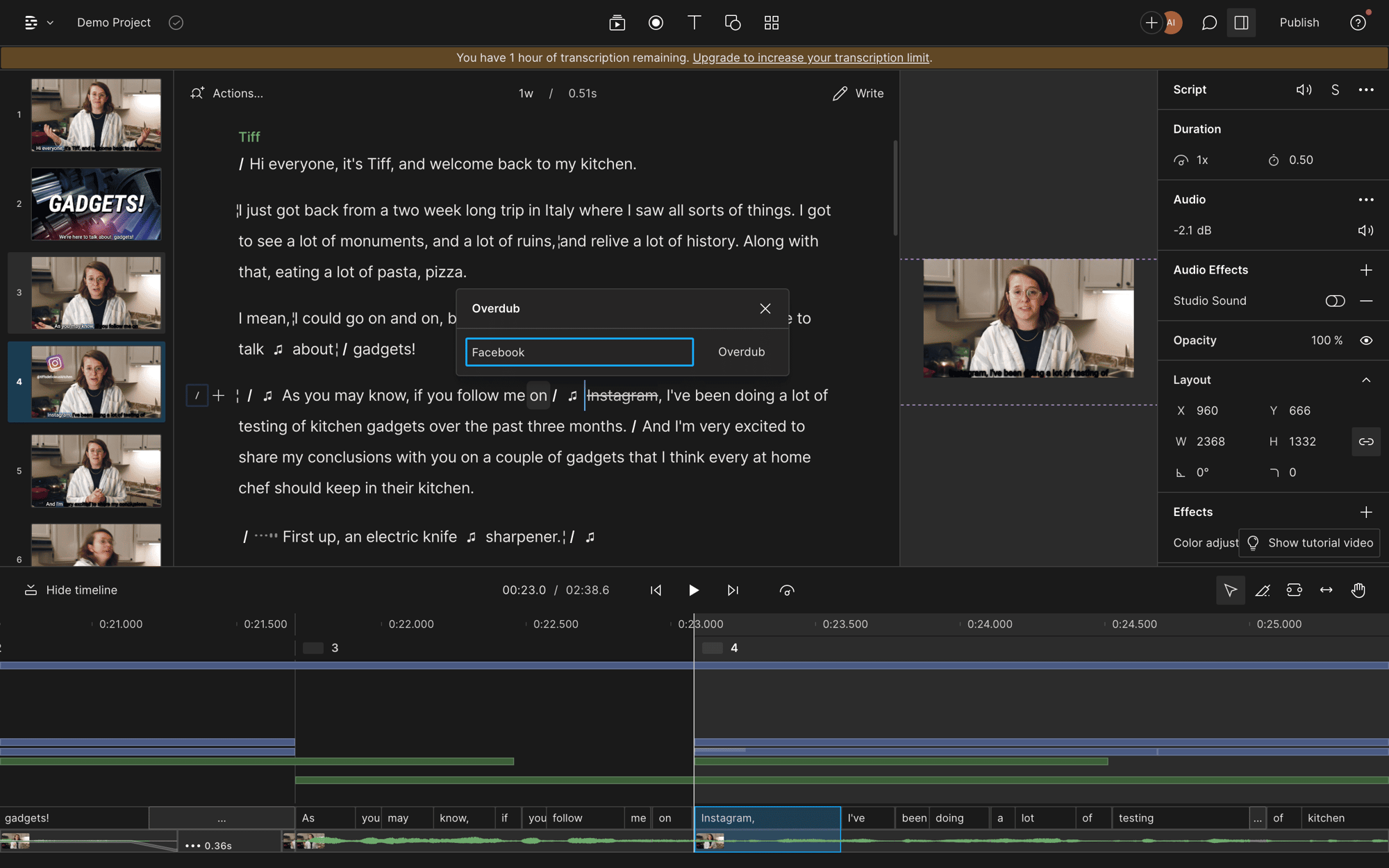 Descript Overview: Streamline Your Audio and Video Editing Workflow