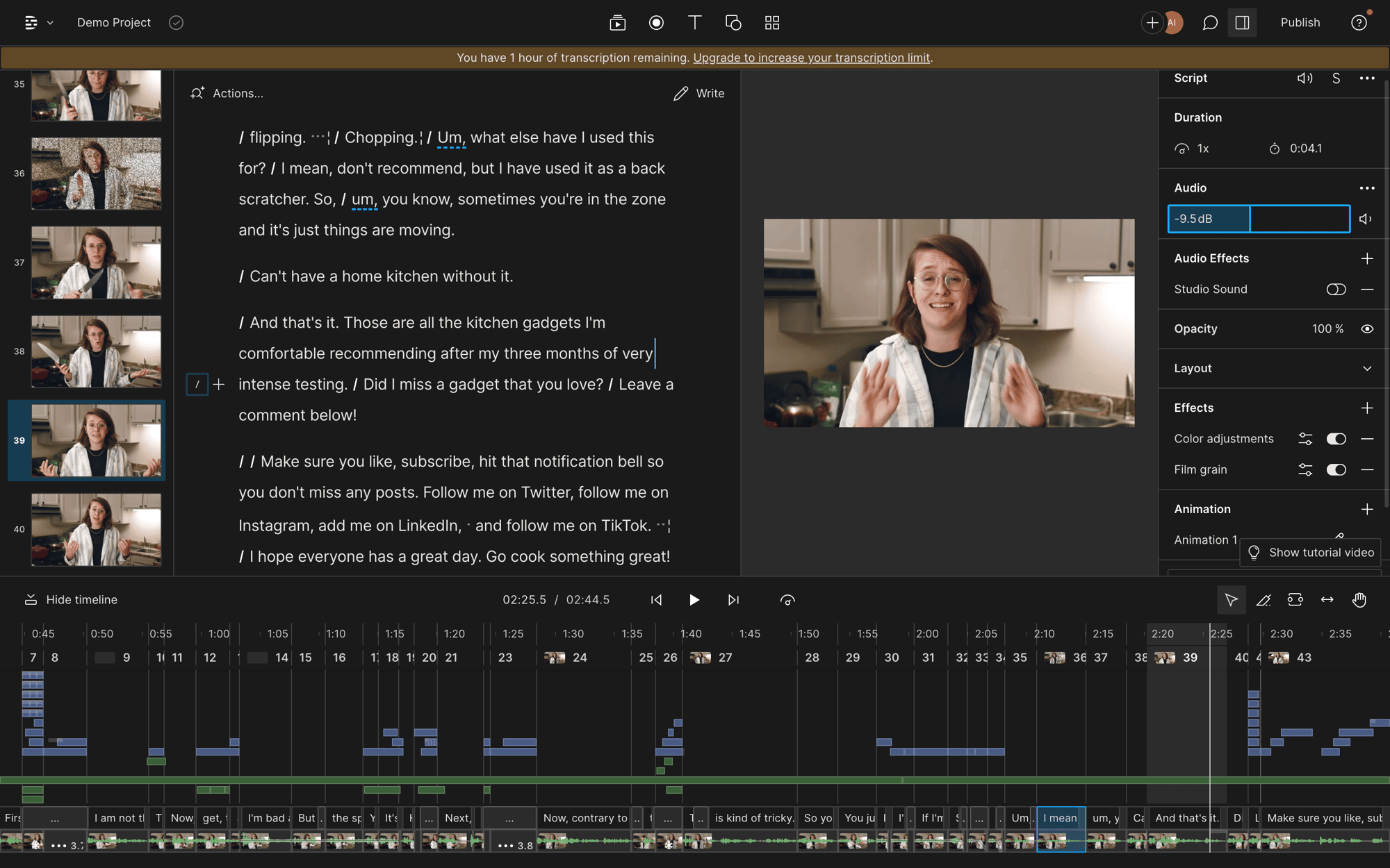 Descript Overview: Streamline Your Audio and Video Editing Workflow