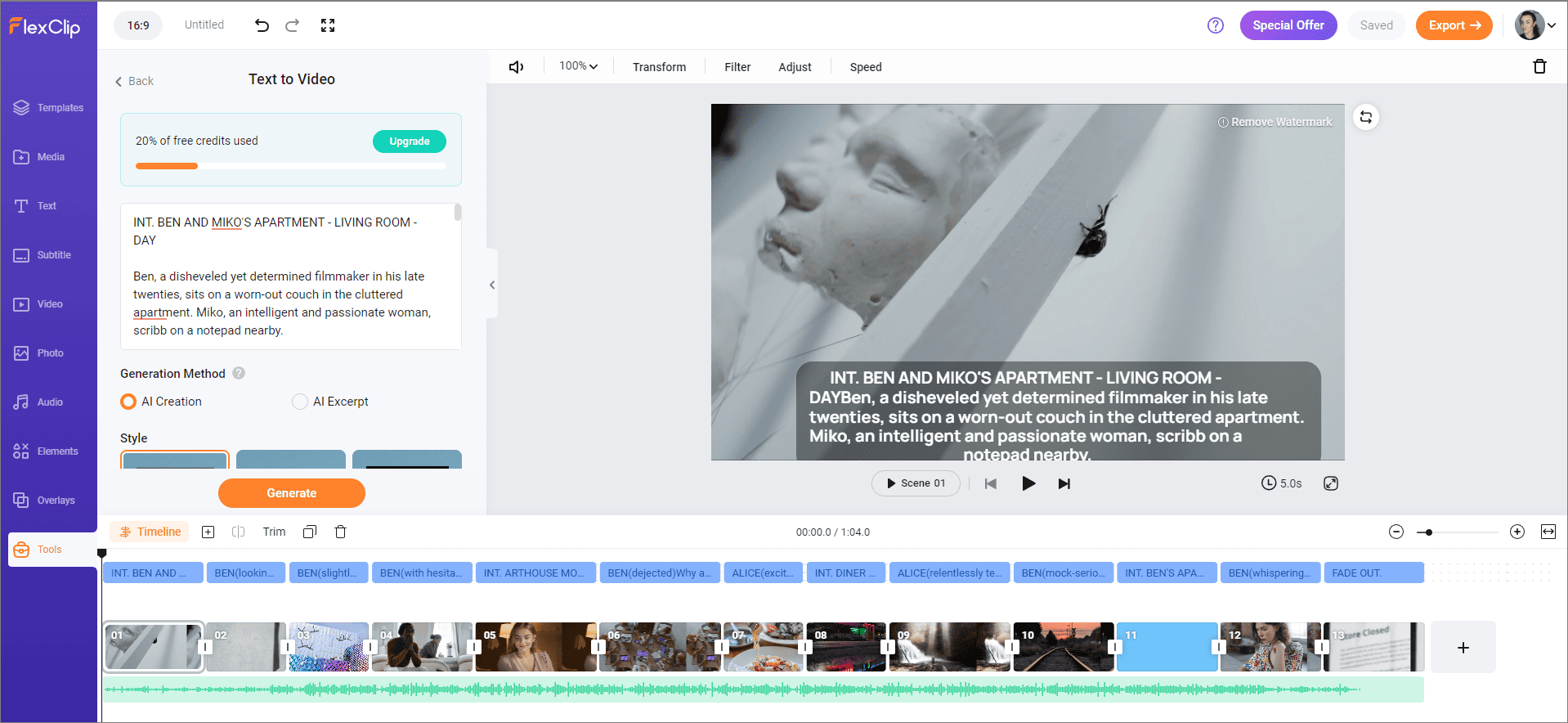 FlexClip Review: Features, Pros and Cons of Multifunctional Video Tool