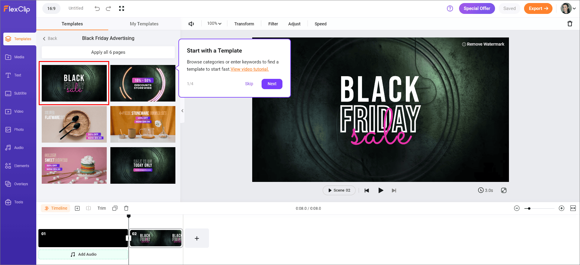 FlexClip Review: Features, Pros and Cons of Multifunctional Video Tool