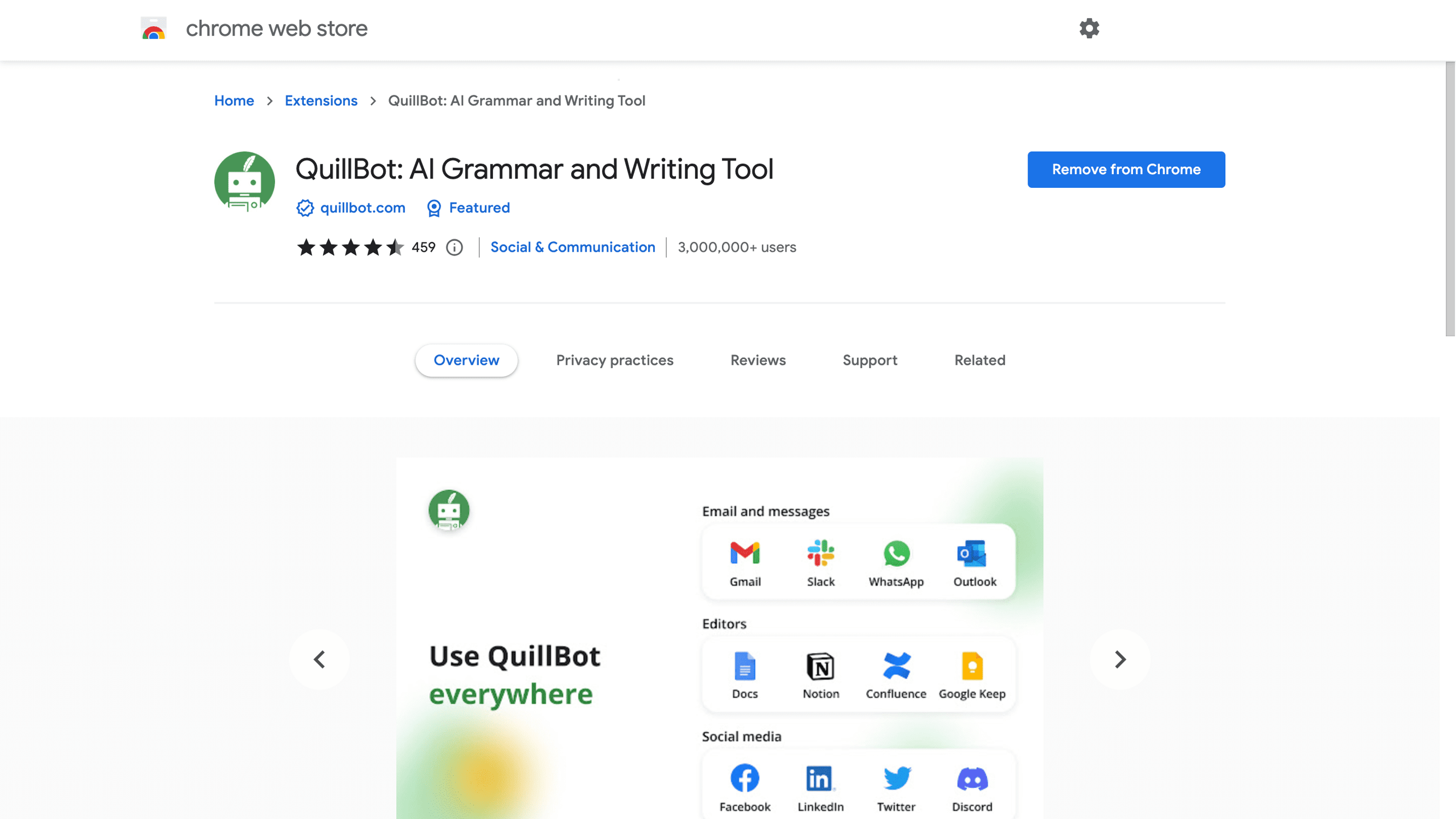 QuillBot Overview: universal assistant for creating documents