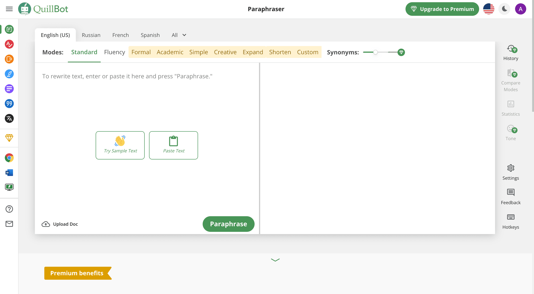 QuillBot Overview: universal assistant for creating documents