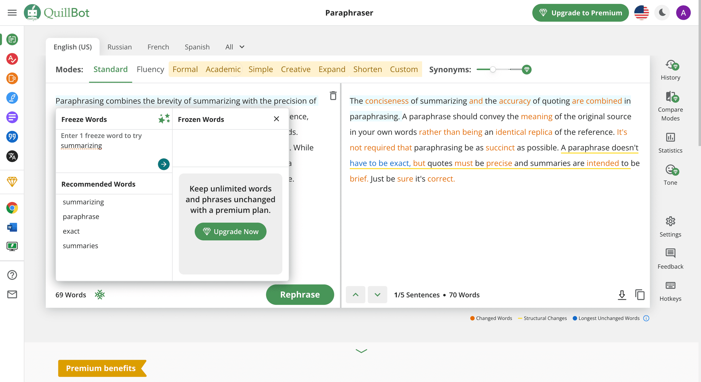 QuillBot Overview: universal assistant for creating documents