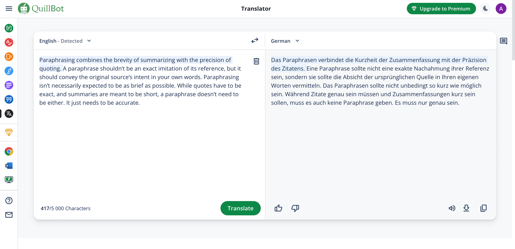 QuillBot Overview: universal assistant for creating documents