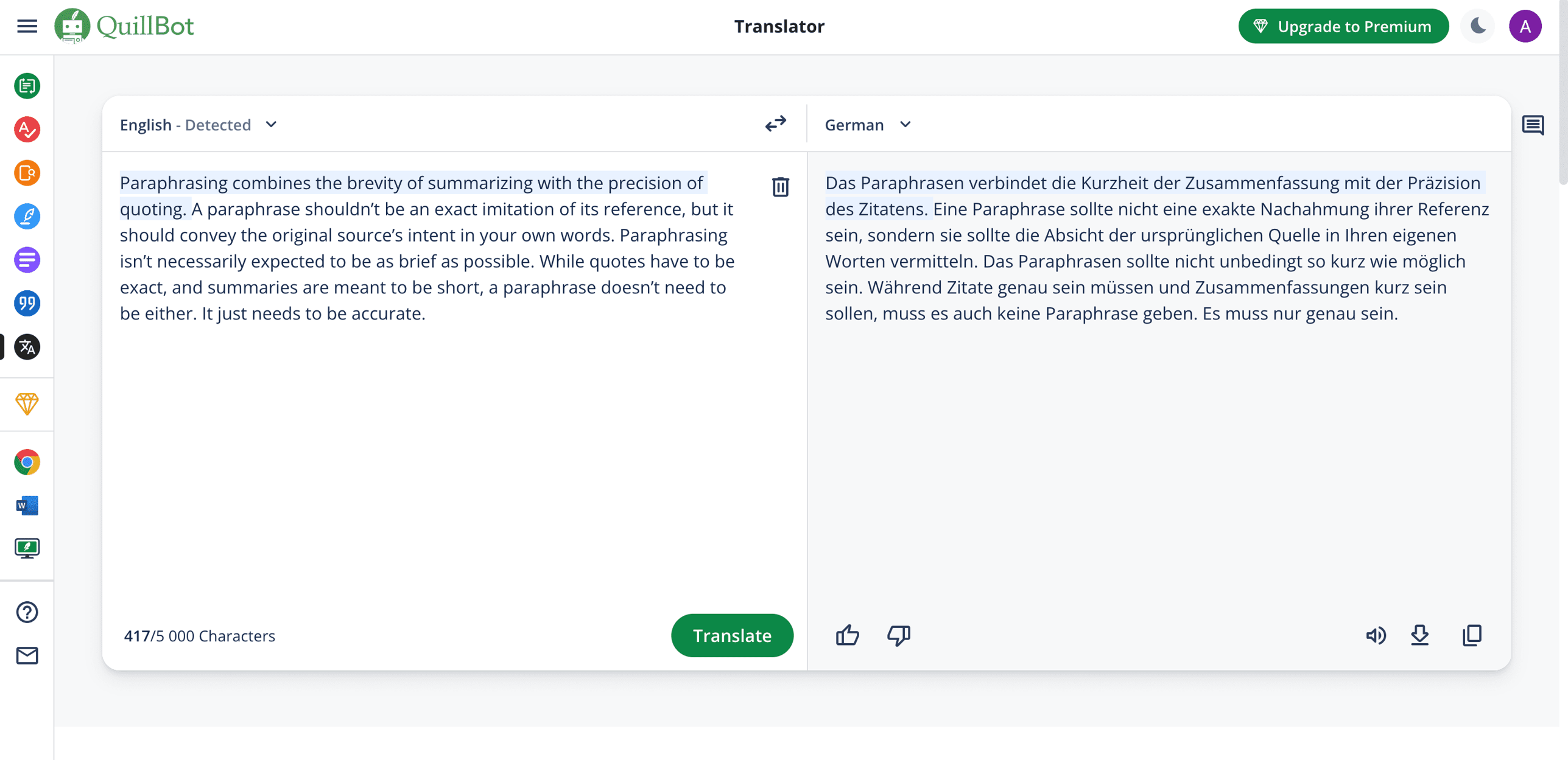 QuillBot Overview: universal assistant for creating documents